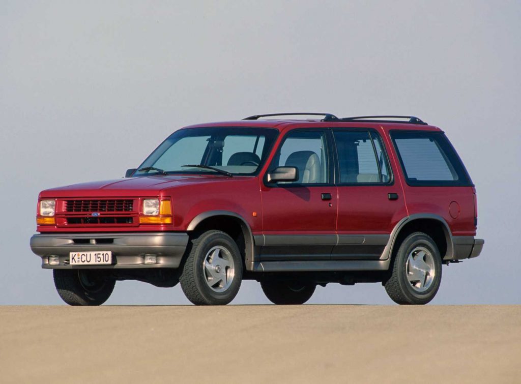 Ford Explorer (1990-1994) - skrzynka bezpieczników - Schematy bezpieczników